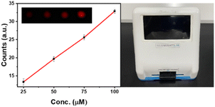 A photoluminescence assay with a portable device for rapid, sensitive ...