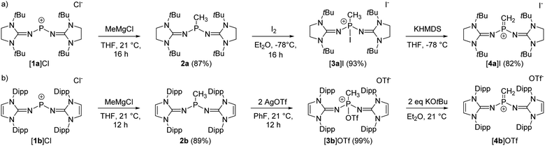 Terminal methylene phosphonium ions: precursors for transient ...