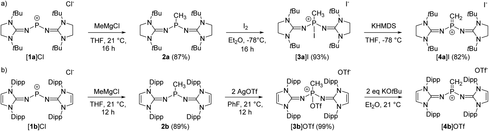 Terminal methylene phosphonium ions: precursors for transient monosubstituted phosphinocarbenes ...