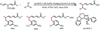 Recent advances in combining photo- and N-heterocyclic carbene ...