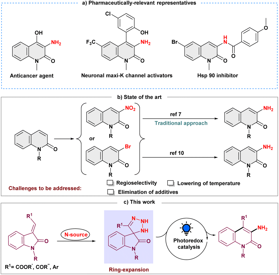 Skeletal rearrangement through photocatalytic denitrogenation: access ...