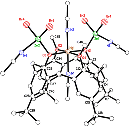 Mixed-magnesium/zinc calix[4]arene complexes: structure, and ring ...