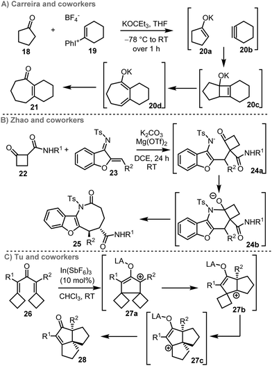 Cascade ring expansion reactions for the synthesis of medium-sized rings and macrocycles ...