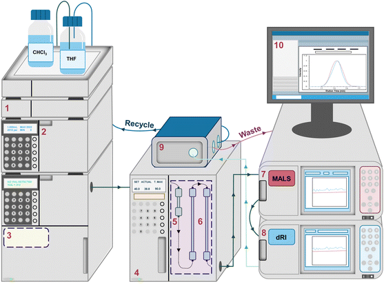 Polymer characterization by size-exclusion chromatography with multi-angle light scattering (SEC ...