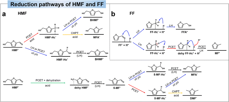 Electrocatalytic conversion of biomass-derived furan compounds ...