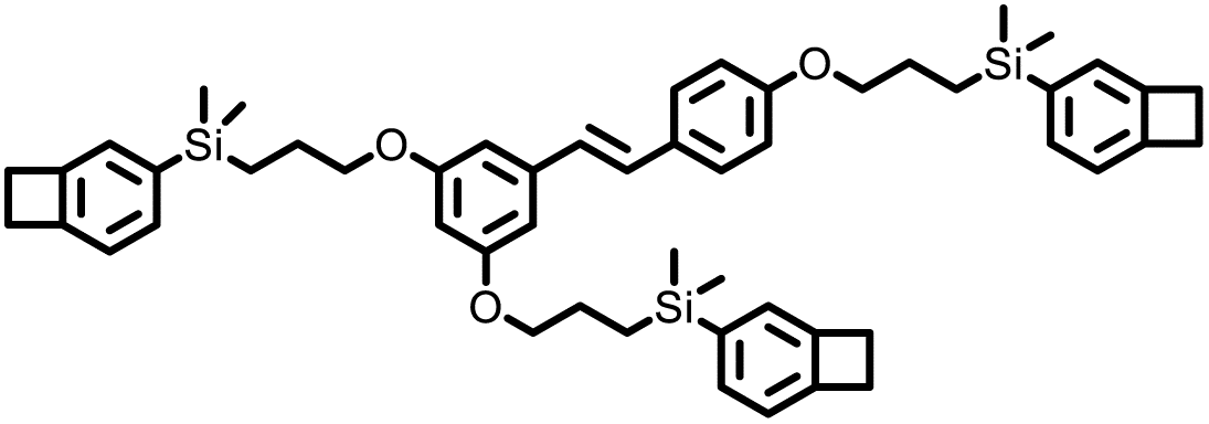 One step conversion of bio-based magnolol into low k materials at high ...