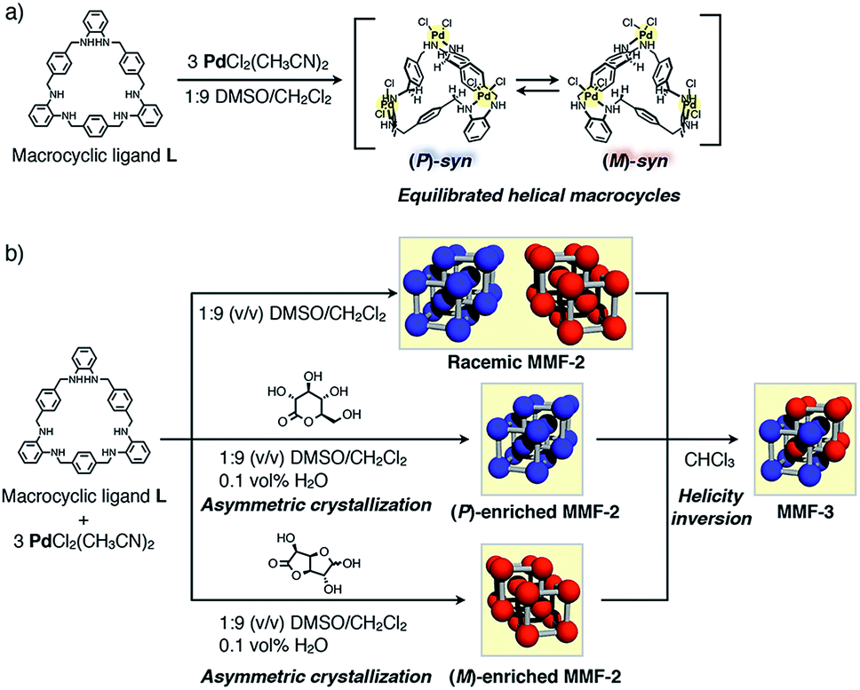 Chiral metal–macrocycle frameworks: supramolecular chirality induction ...