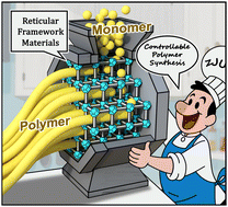 Reticular framework materials as versatile platforms for controllable ...